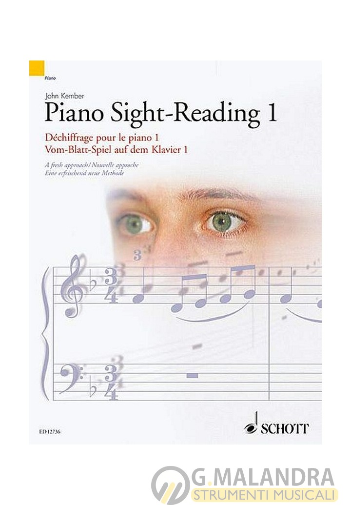 PIANO SIGHT READING 1 – JOHN KEMBER – Strumenti Musicali G-Malandra